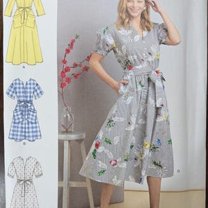 Uncut Simplicity Sewing Pattern #S8833 for Misses and Misses' Plus Size ...