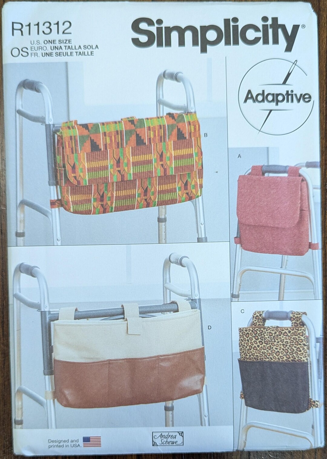 Uncut Simplicity Sewing Pattern #R11312 for Walker Bags in 4 Styles. - Etsy