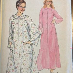 Uncut Retro Butterick Sewing Pattern #4025 for Misses' Robe Size 12 - Etsy