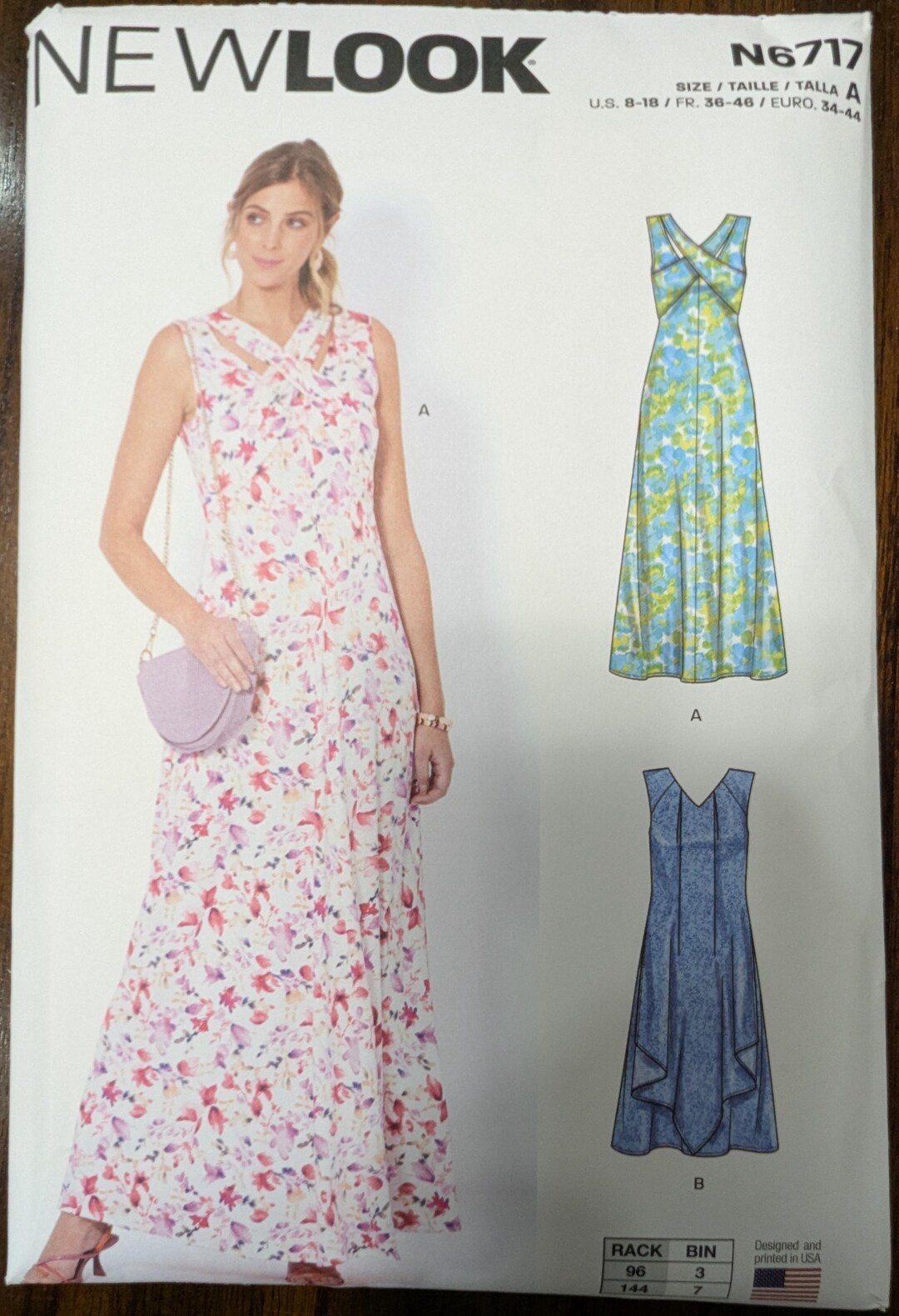 Uncut New Look Sewing Pattern #N6717 for Misses and Misses' Plus Size ...