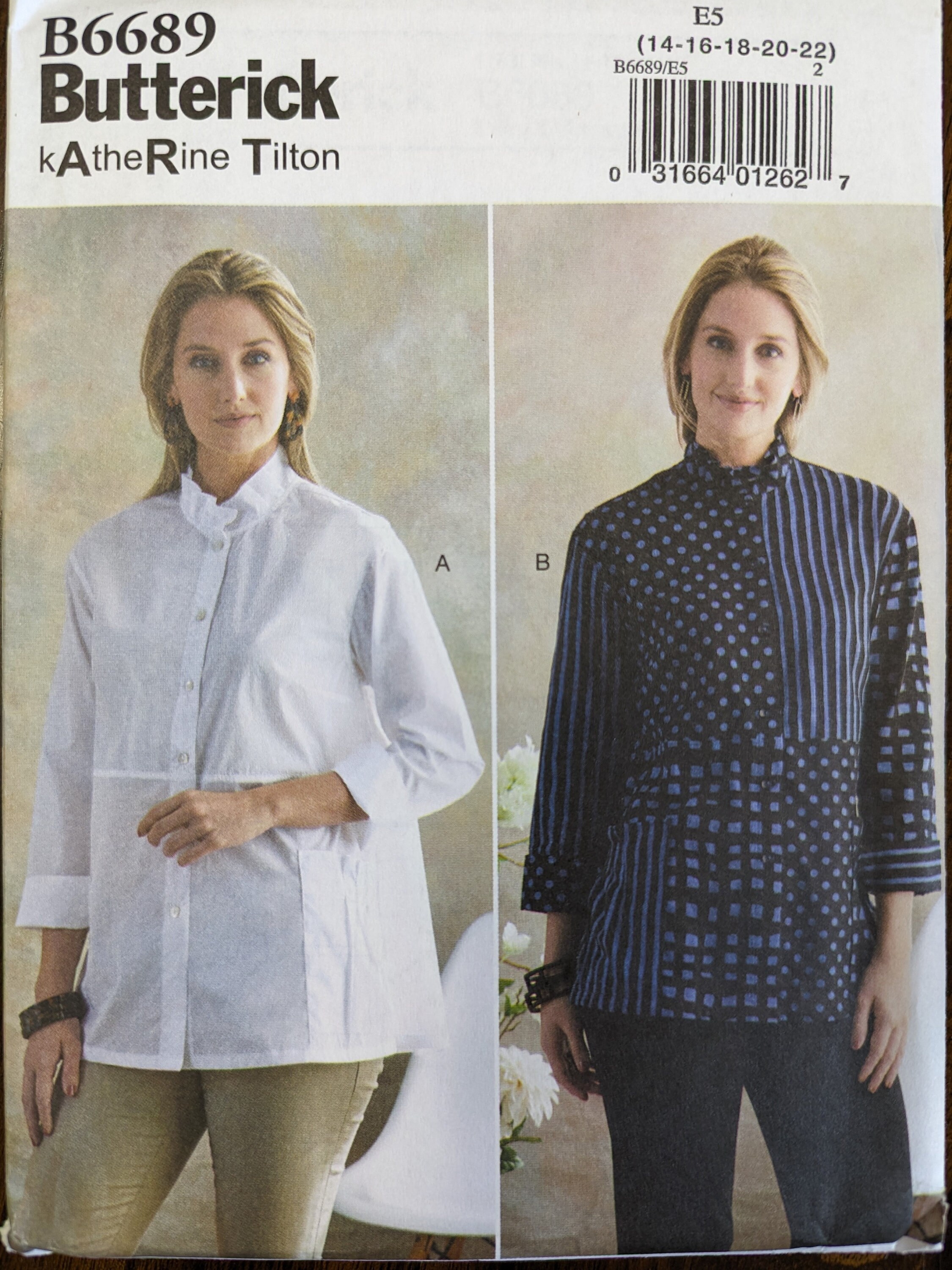 Uncut Butterick Sewing Pattern B6689 for Misses and Misses' Plus Size ...