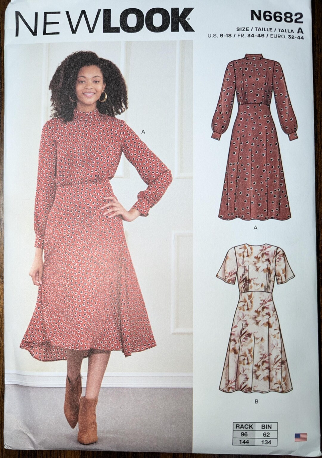 Uncut New Look Sewing Pattern #N6682 for Misses and Misses' Plus Size ...