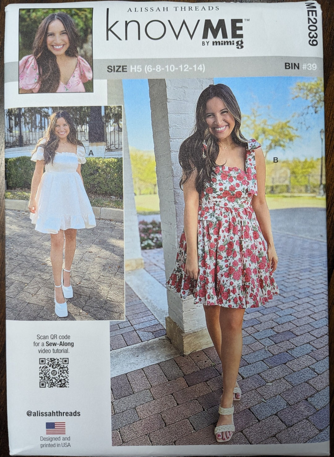 Uncut Know Me by Mimi G Sewing Pattern #ME2039 for Misses' Baby Doll ...