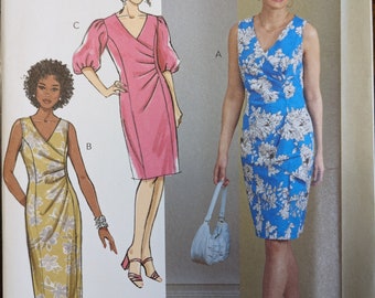 Uncut Butterick Sewing Pattern #6784 for Misses' Dress With Sleeve and ...