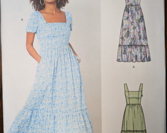 Uncut New Look Sewing Pattern #6268 for Misses and Misses' Plus Size ...