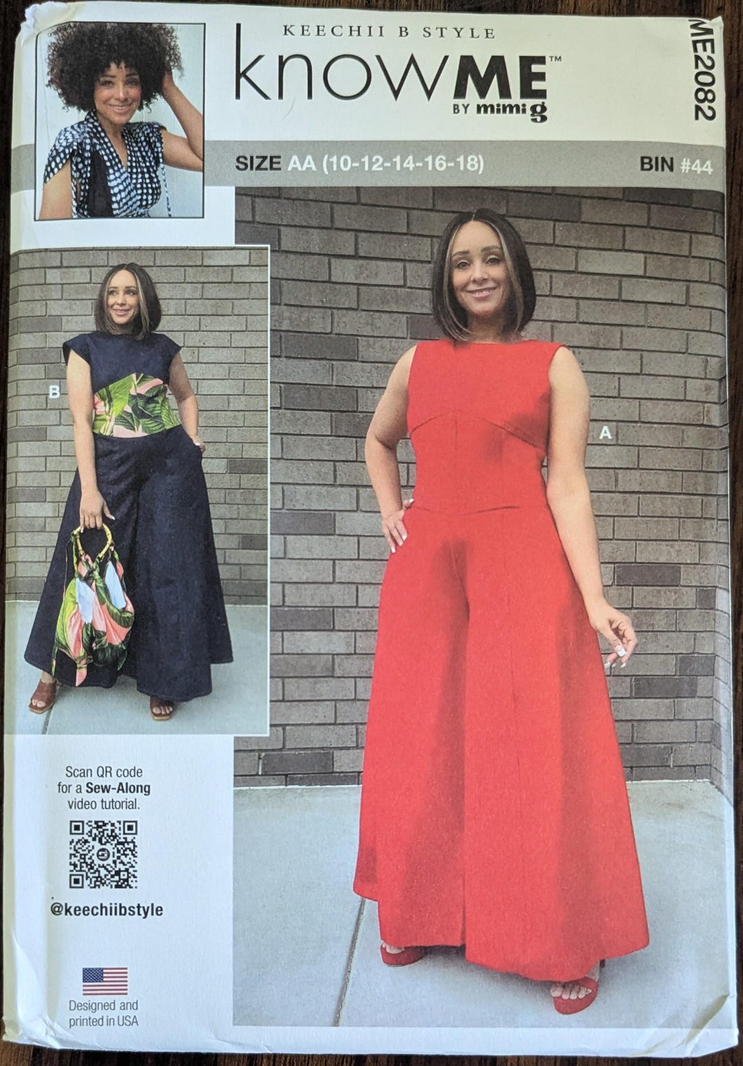 Uncut Know Me by Mimi G Sewing Pattern #ME2082 for Misses and Misses ...