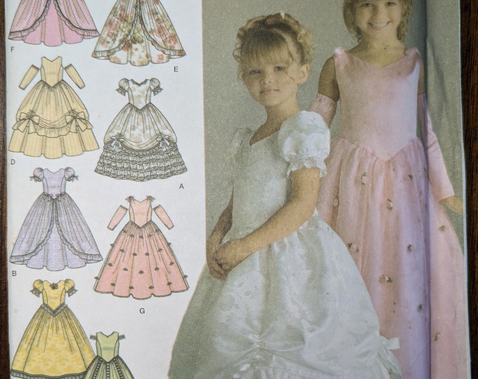 Uncut Simplicity Sewing Pattern #4764 for Child's/girls' Design Your ...