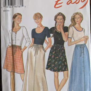 Uncut New Look Sewing Pattern #6348 for Misses and Misses' Plus Size ...