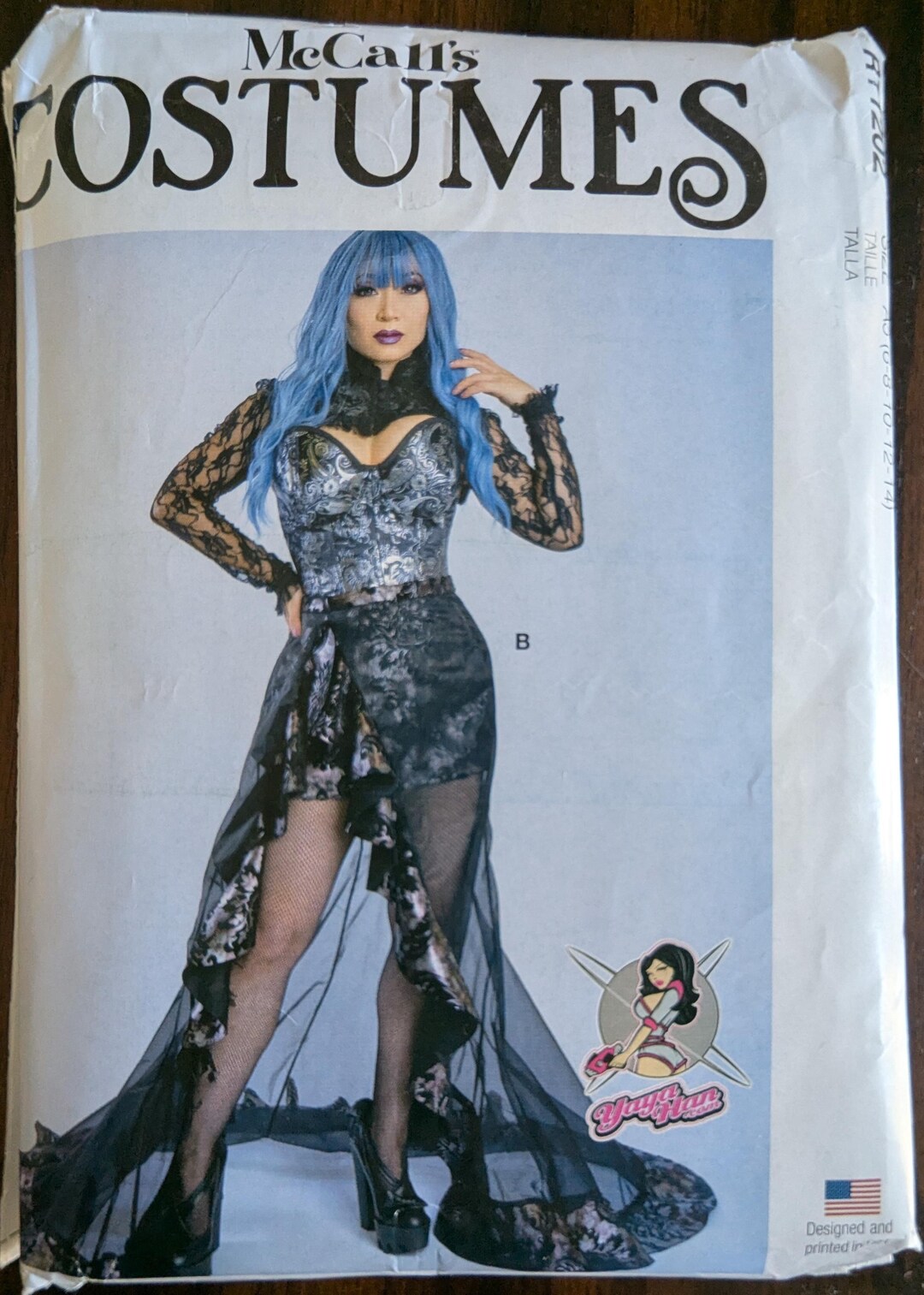 Uncut Mccall's Costume Sewing Pattern #R11202 for Misses' Costume Skirt ...