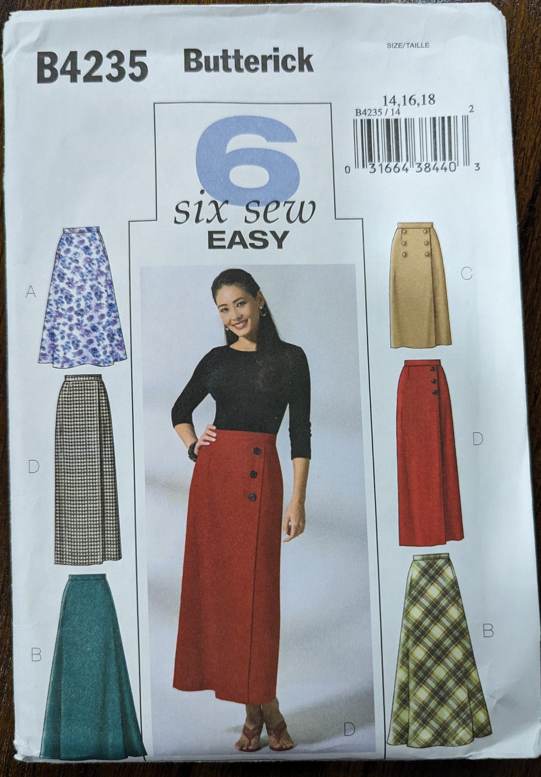 Uncut Butterick Sewing Pattern B4235 for Misses' and Misses' Plus Size ...