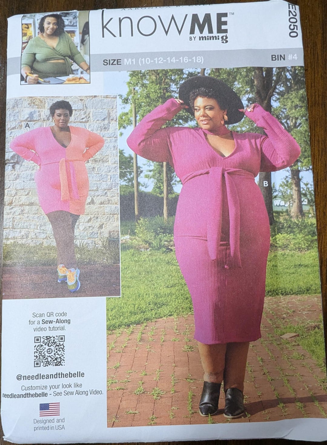 Uncut Know Me by Mimi G Sewing Pattern #ME2050 for Misses and Women's ...