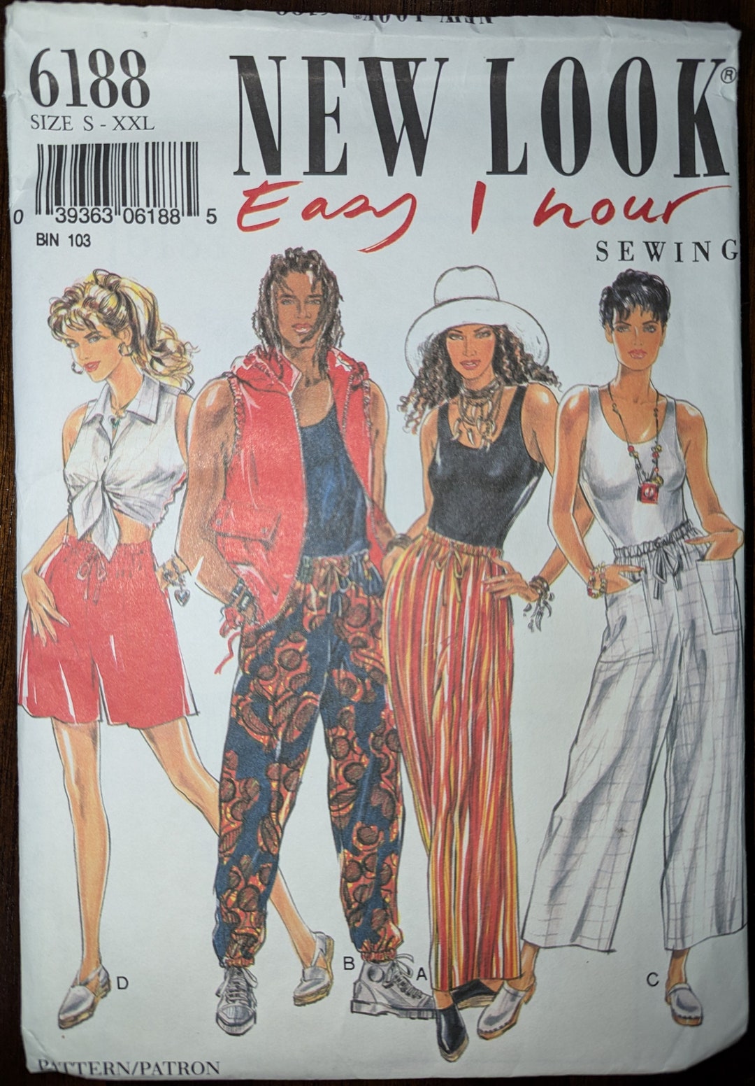 Uncut New Look Sewing Pattern #6188 for Misses and Misses' Plus Size ...