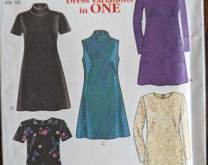 Uncut New Look Sewing Pattern 6673 for Misses and Misses' Plus Size ...