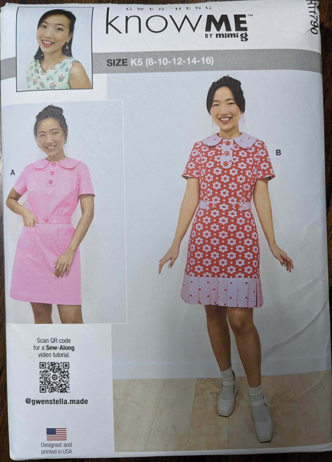 Uncut Know Me by Mimi G Sewing Pattern #R11790 for Misses and Misses ...
