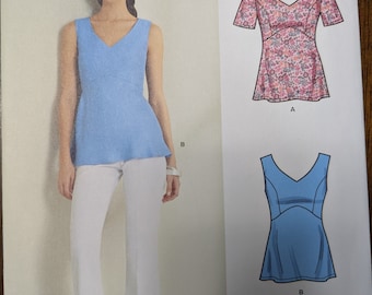 Uncut New Look Sewing Pattern #N6662 for Misses and Misses' Plus Size ...