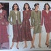 Uncut Simplicity Sewing Pattern #8020 for Misses and Misses' Plus Size ...