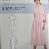 Uncut Simplicity Sewing Pattern #8504 for Misses' Dress With 4 ...