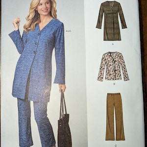Uncut New Look Sewing Pattern #N6711 for Misses and Misses' Plus Size ...