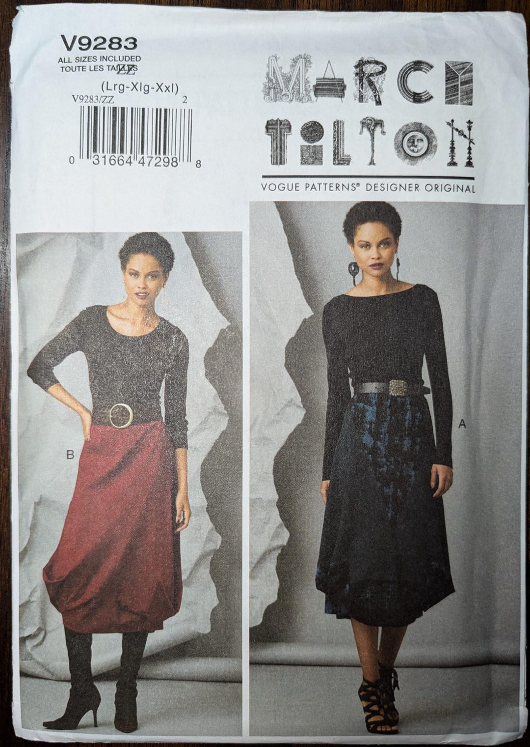 Uncut Vogue Sewing Pattern #V9283 for Misses and Misses' Plus Size ...