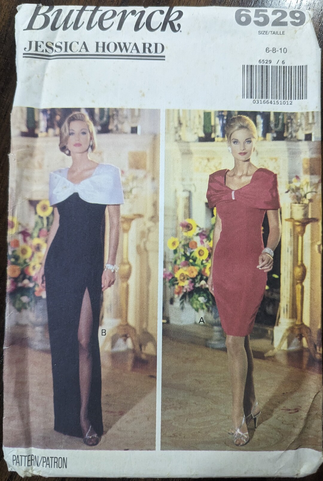 Uncut Butterick Jessica Howard Sewing Pattern #6529 for Misses' Dress ...