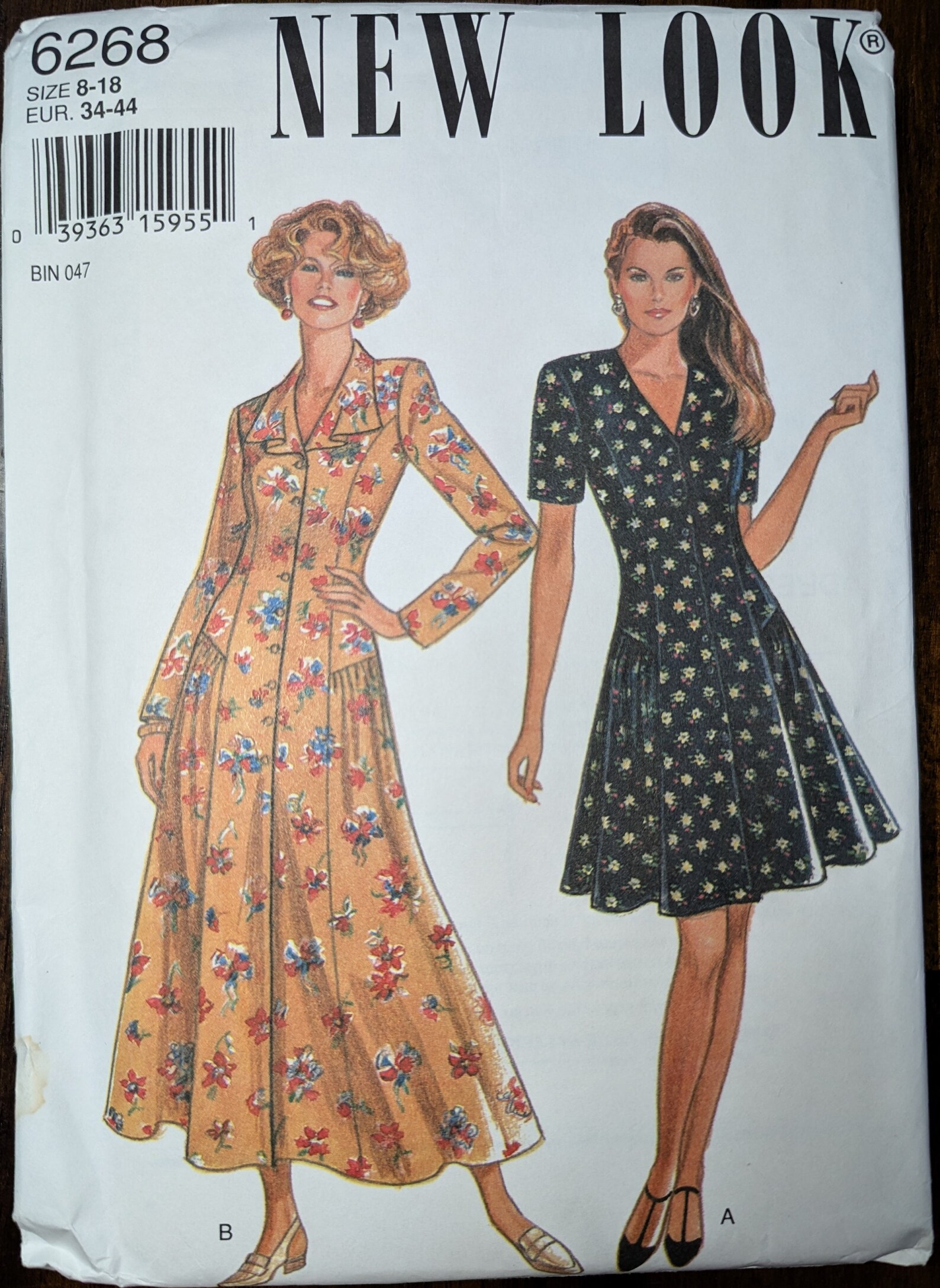 Uncut New Look Sewing Pattern #6268 for Misses and Misses' Plus Size ...
