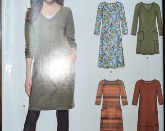 Uncut New Look Sewing Pattern 6585 for Misses and Misses' Plus Size ...