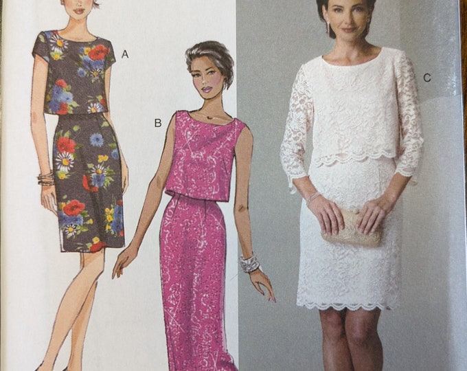 Uncut Butterick Sewing Pattern #B6414 for Misses' and Misses' Plus Size ...