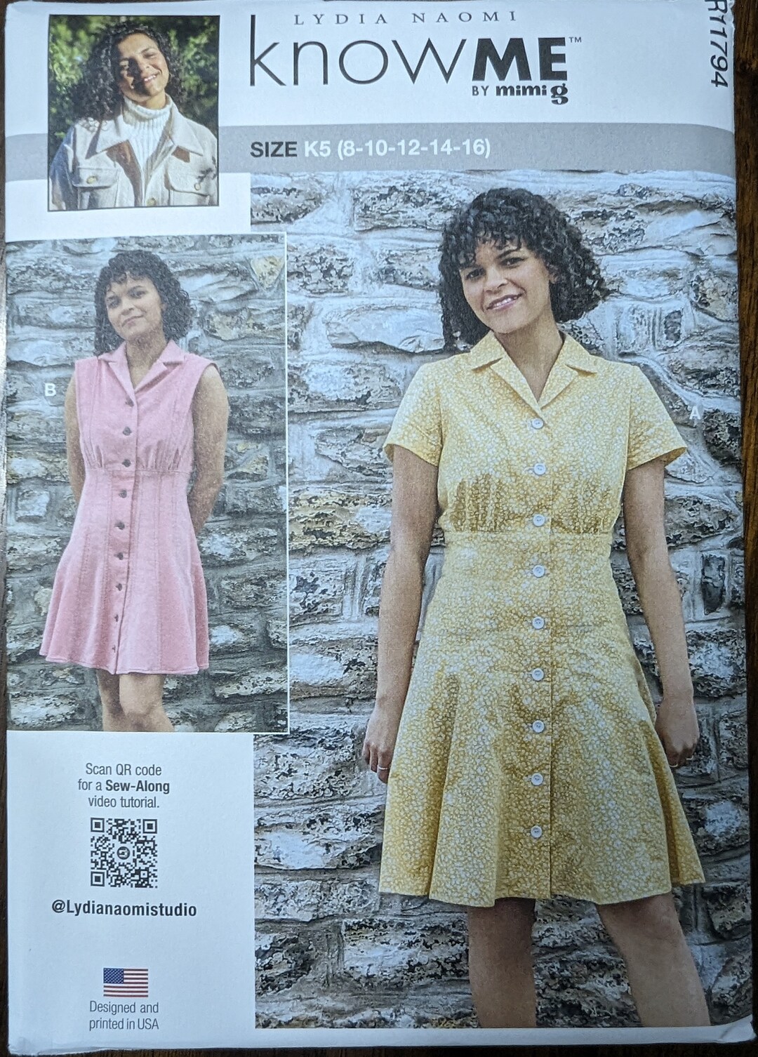 Uncut Know Me by Mimi G Sewing Pattern #ME2031 for Misses and Misses ...