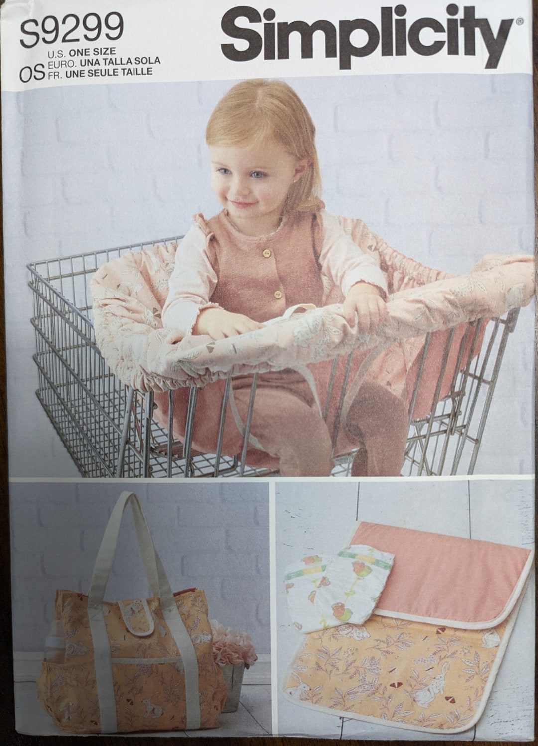 Uncut Simplicity Sewing Pattern #S9299 for Baby Accessories Seat Cover ...