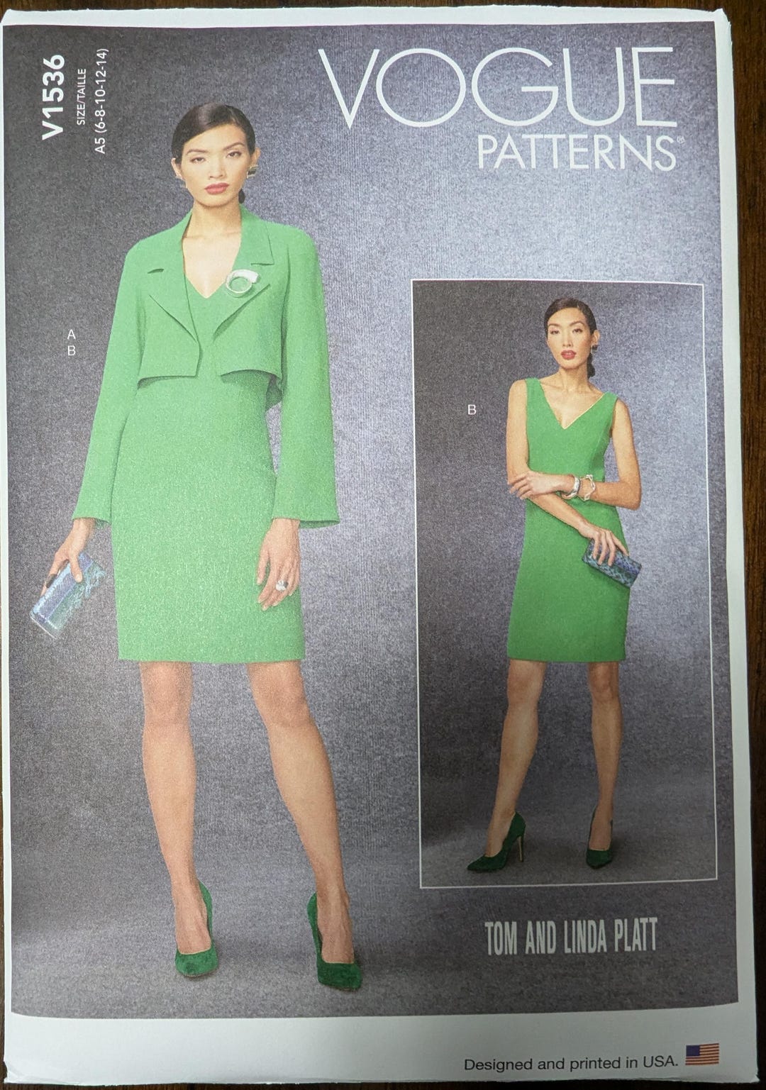 Uncut Vogue Sewing Pattern #V1536 for Misses and Misses' Plus Size ...