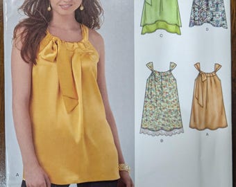 Uncut New Look Sewing Pattern #6585 for Misses and Misses' Plus Size ...