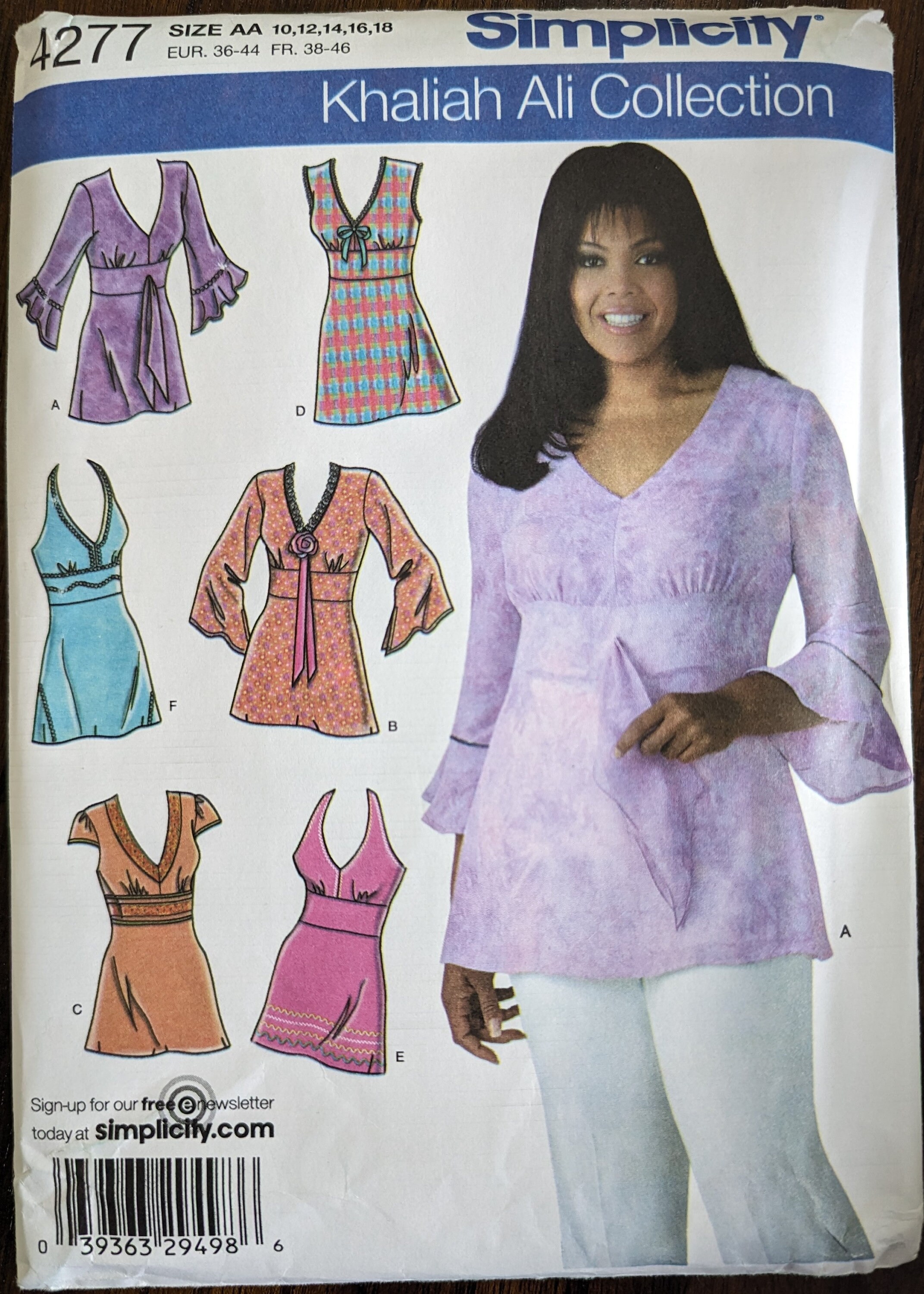 Uncut Simplicity Sewing Pattern #4277 for Misses, Misses' Plus Size and ...