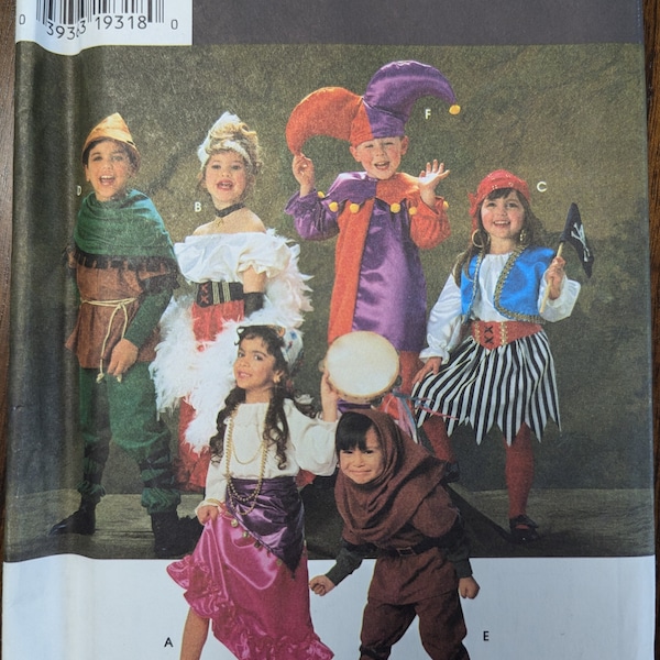 Jester Costume Sewing Pattern - Etsy