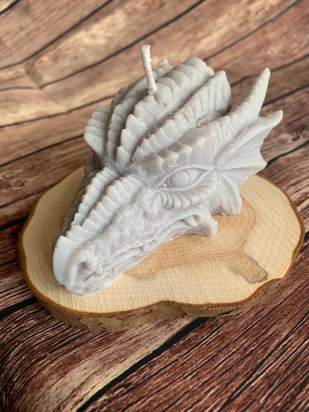 Game of Thrones Monster Dragon Shaped Pillar Soy Wax Guardian - Etsy