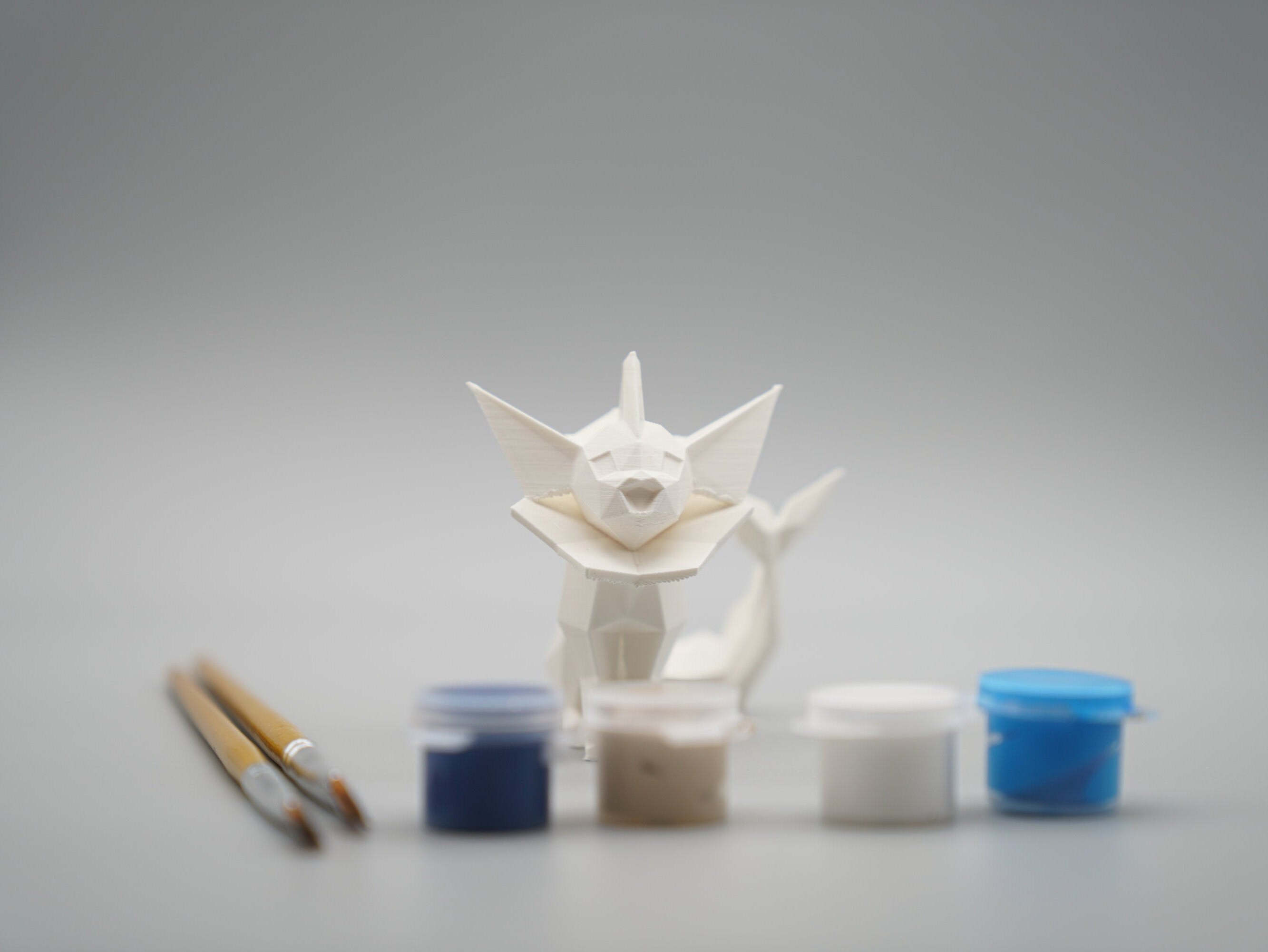 Vaporeon Pokemon 134 Paint Kit or Model Only - Etsy