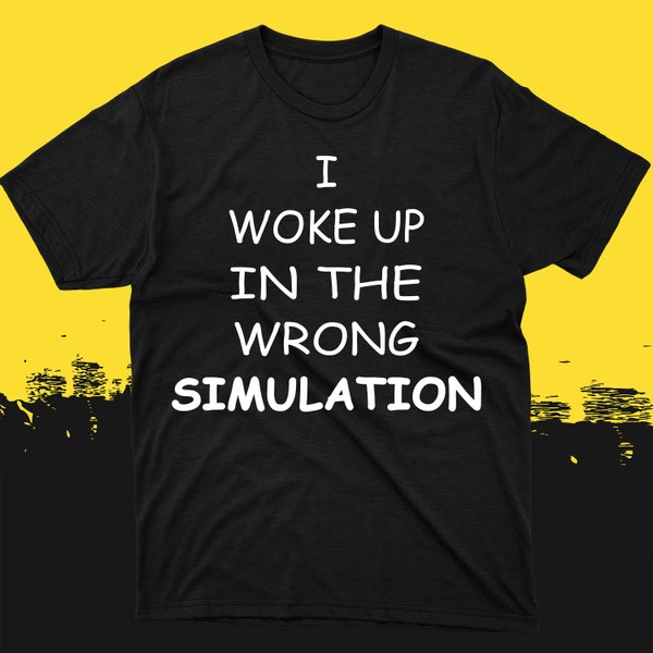 Simulation Shirt - Etsy