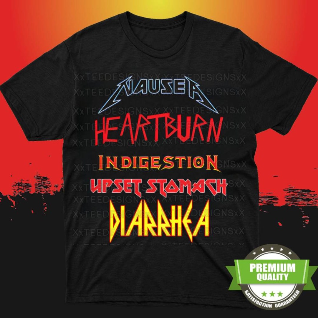 Gastric Complaints Funny T-shirt Perfect Nausea Band Tees - Etsy