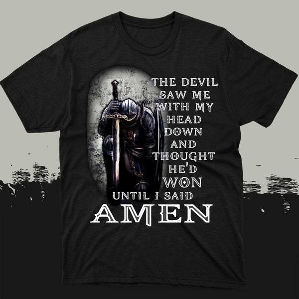 The Devil Saw Me With My Head Down and Thoughts Head Won Svg - Etsy