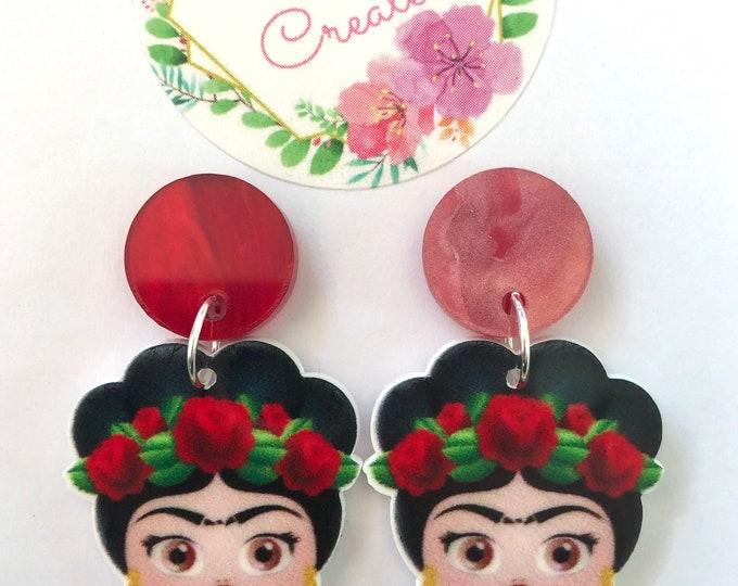 Frida Kahlo Earrings - Etsy