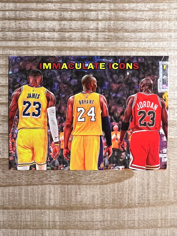 MICHAEL JORDAN Guarding KOBE BRYANT Poster Flag Fabric Wall Tapestry ...