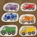 Color Matching Dump Trucks Digital File Busy Bags Toddler Preschool ...