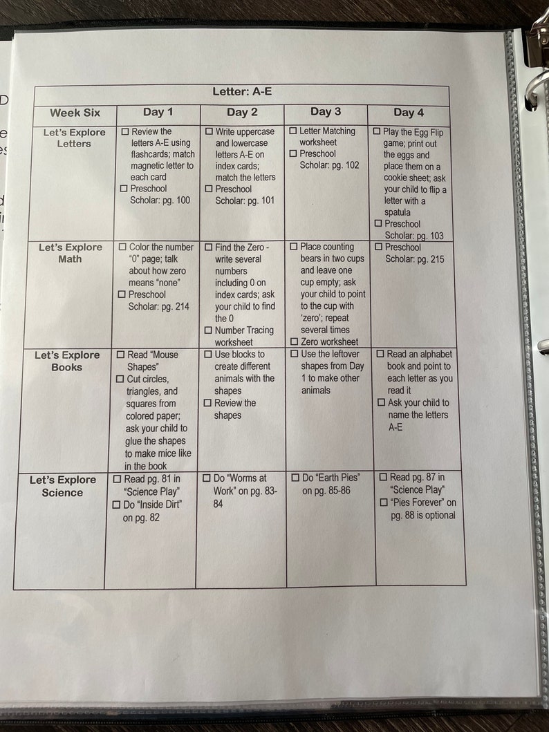 Let's Explore Preschool Curriculum Three Year Old Four Year Old ...