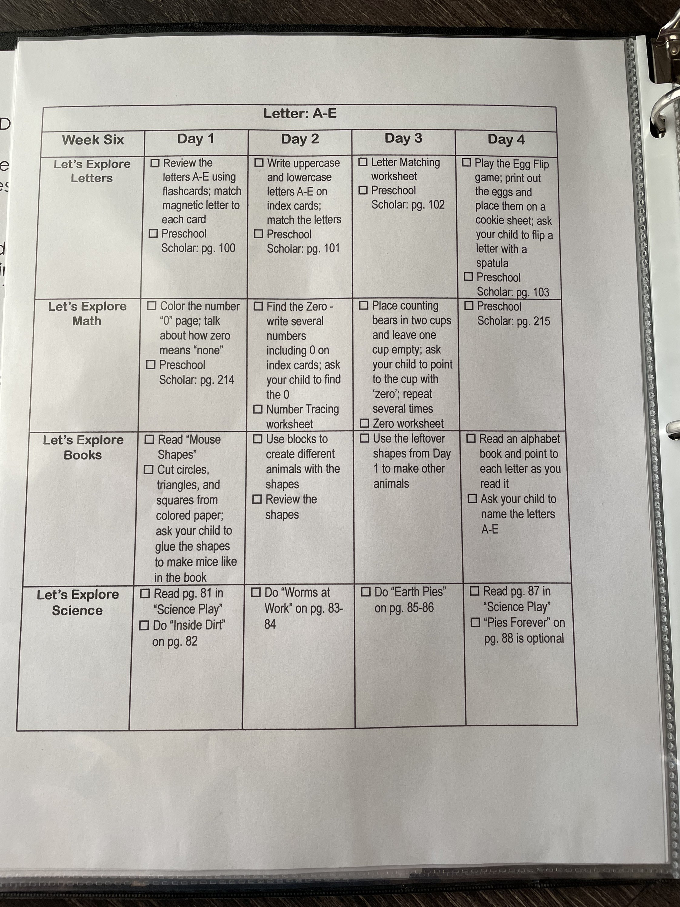 Let's Explore Preschool Curriculum Three Year Old Four Year Old ...