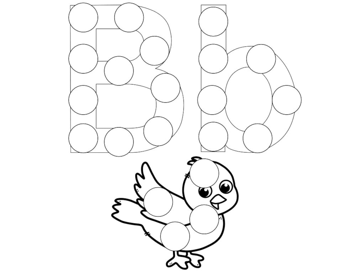 B Letter of the Week B is for Birds Preschool Curriculum Tot School ...