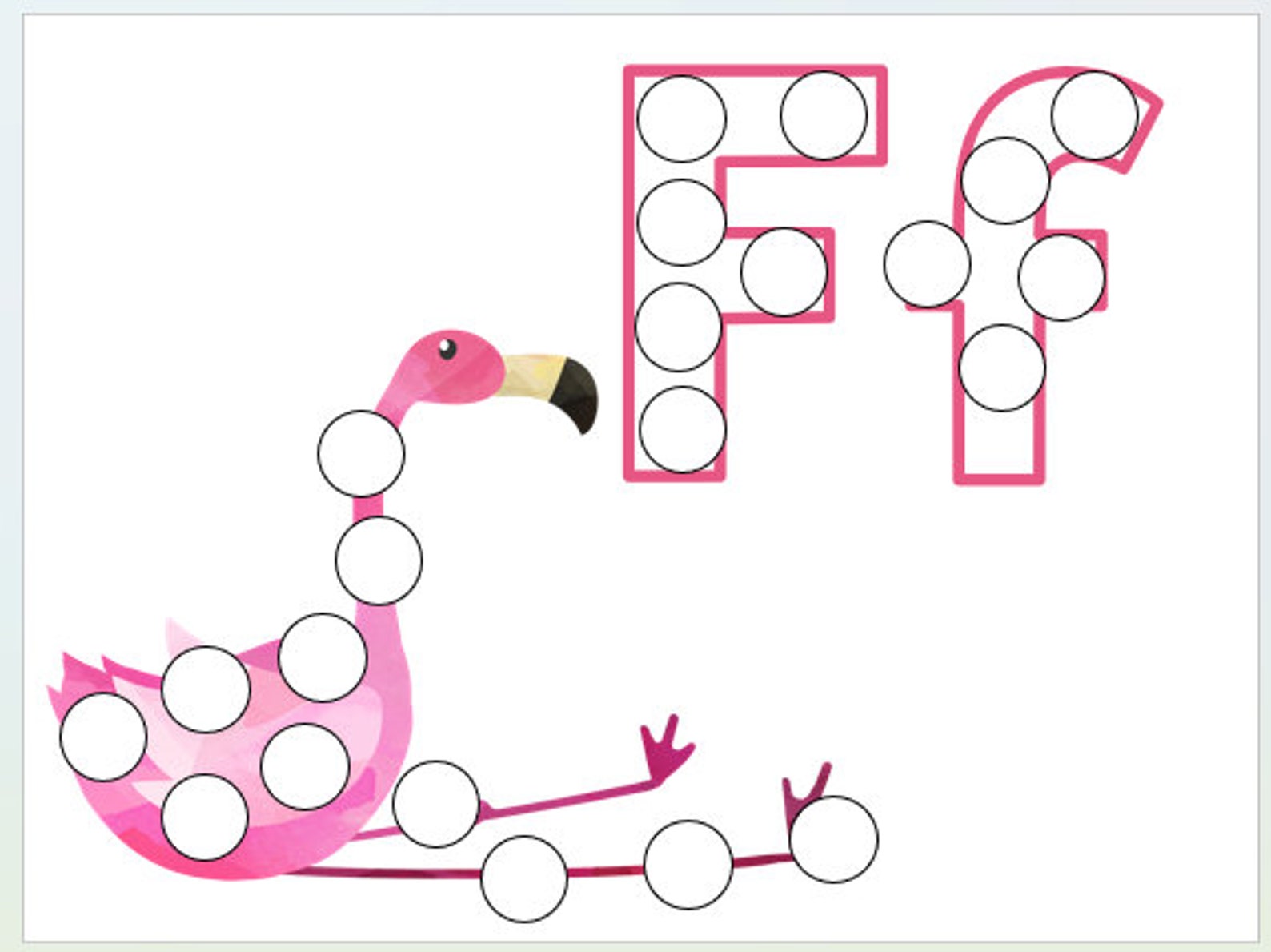 Animal Alphabet Dot Marker Worksheets - Toddler School - Preschool ...