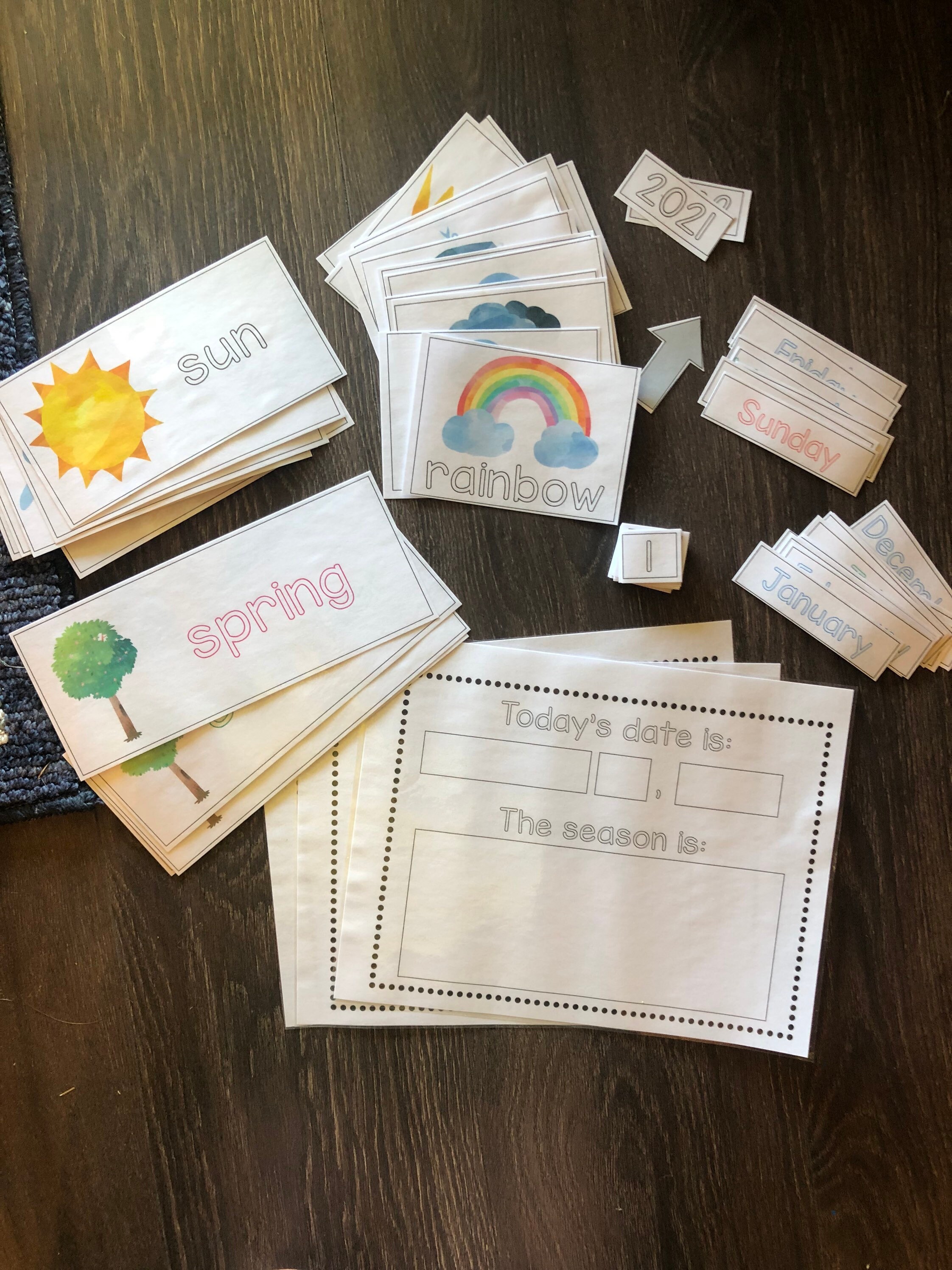 Weather Notebook Weather Busy Binder Pages Weather Daily | Etsy