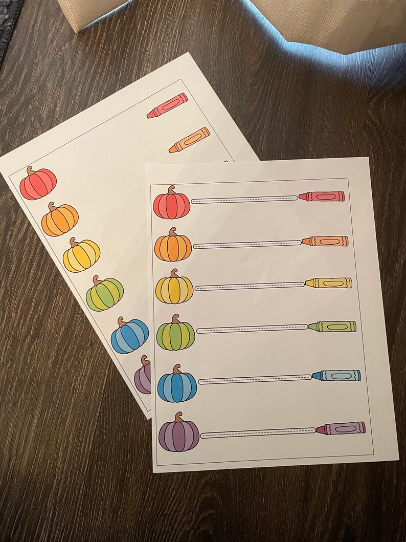 Pumpkin Themed Preschool Worksheets Activities Toddler School Fall ...