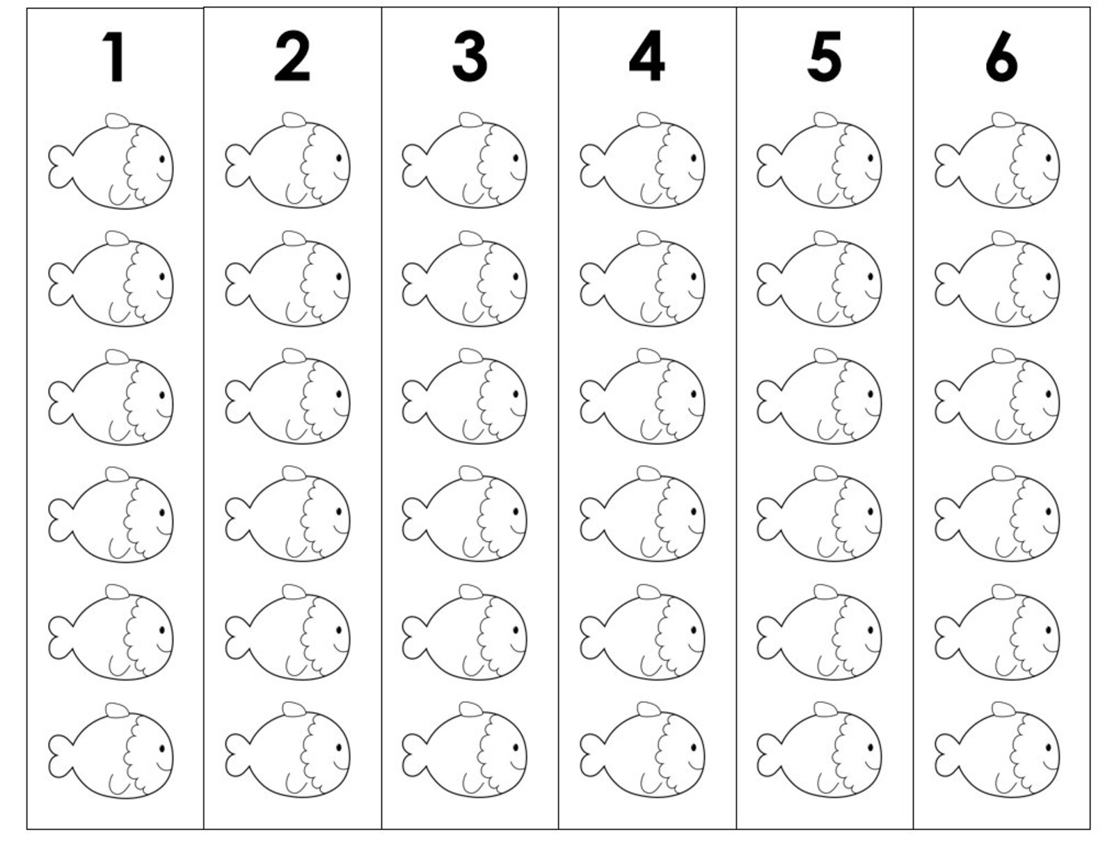 F Letter of the Week F is for Fish Preschool Tot School Curriculum ...