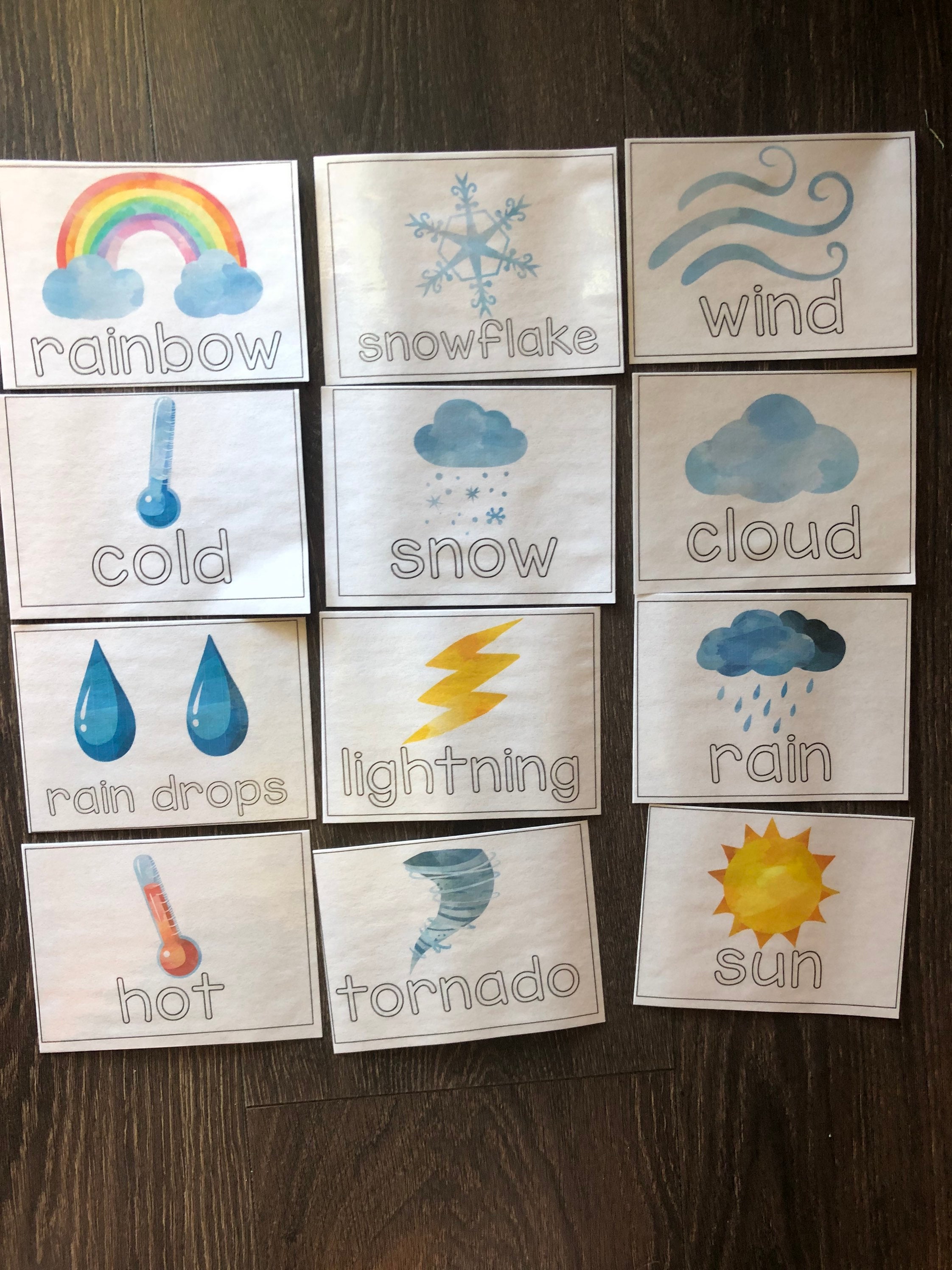 Weather Notebook Weather Busy Binder Pages Weather Daily Calendar Pages ...