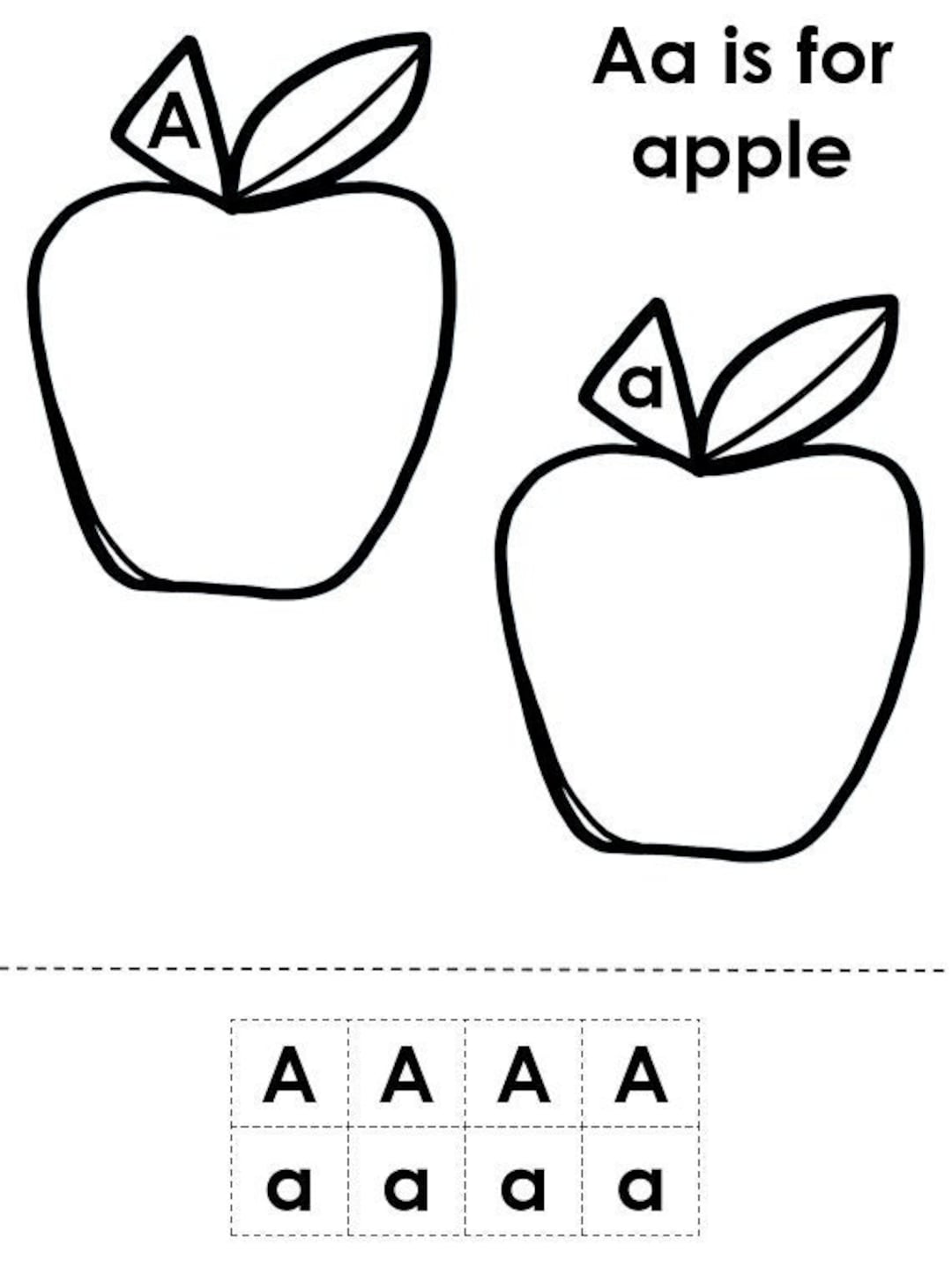 Alphabet Uppercase Lowercase Sorting Worksheets Preschool Tot School ...